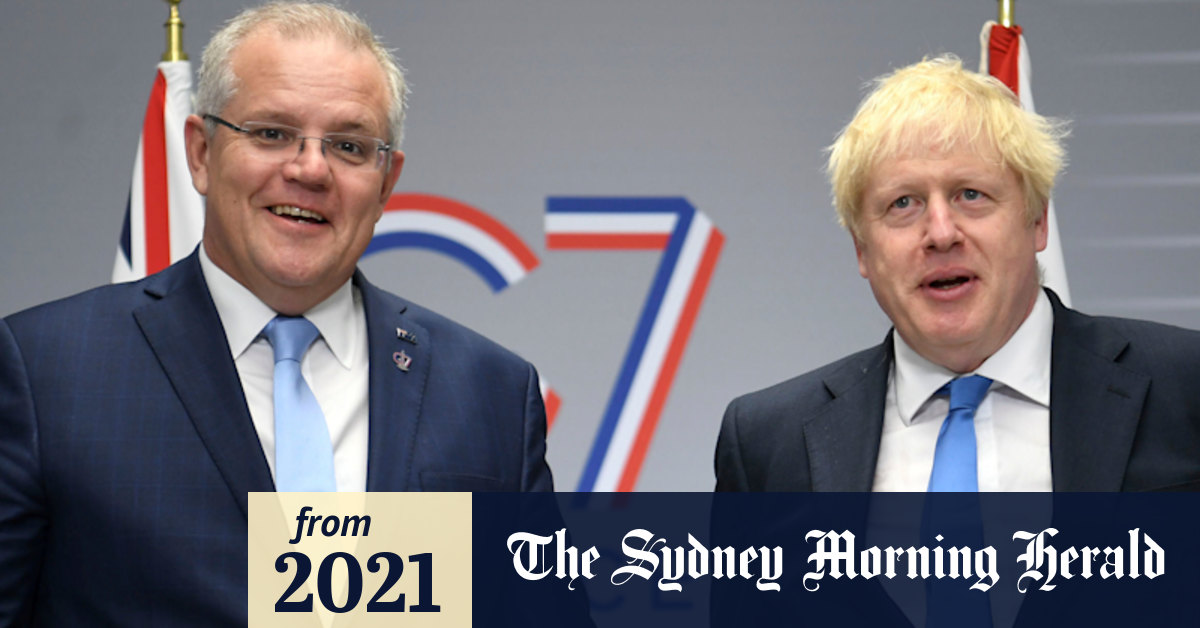 Boris Johnson pressures Scott Morrison on net zero by 2050 during ... Boris Johnson pressures Scott Morrison on net zero by 2050 during ...